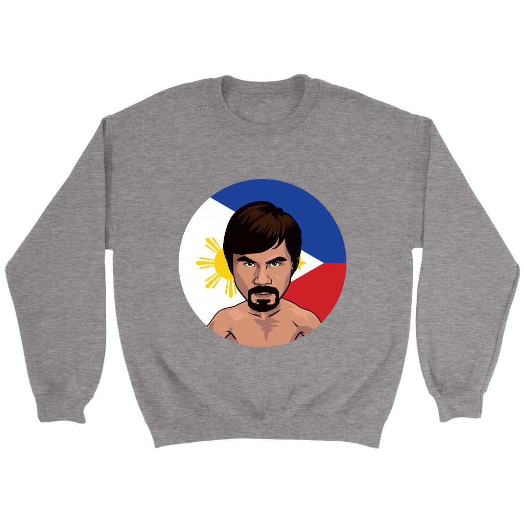 Manny Cartoon Flag Sweatshirt – Fighting Mad
